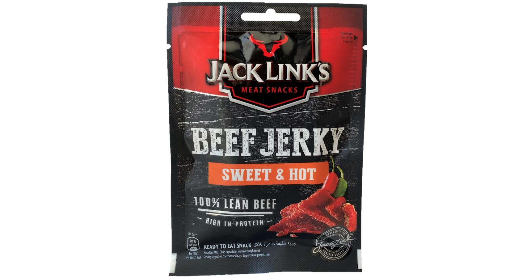 Jack Links Beef Jerky Sweet And Hot 25g